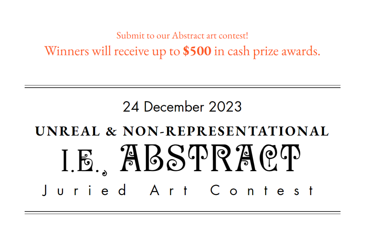 2023 Gallery 4 Percent : Abstract Art Contest Gallery 4 Percent：抽象藝術大賽 ...